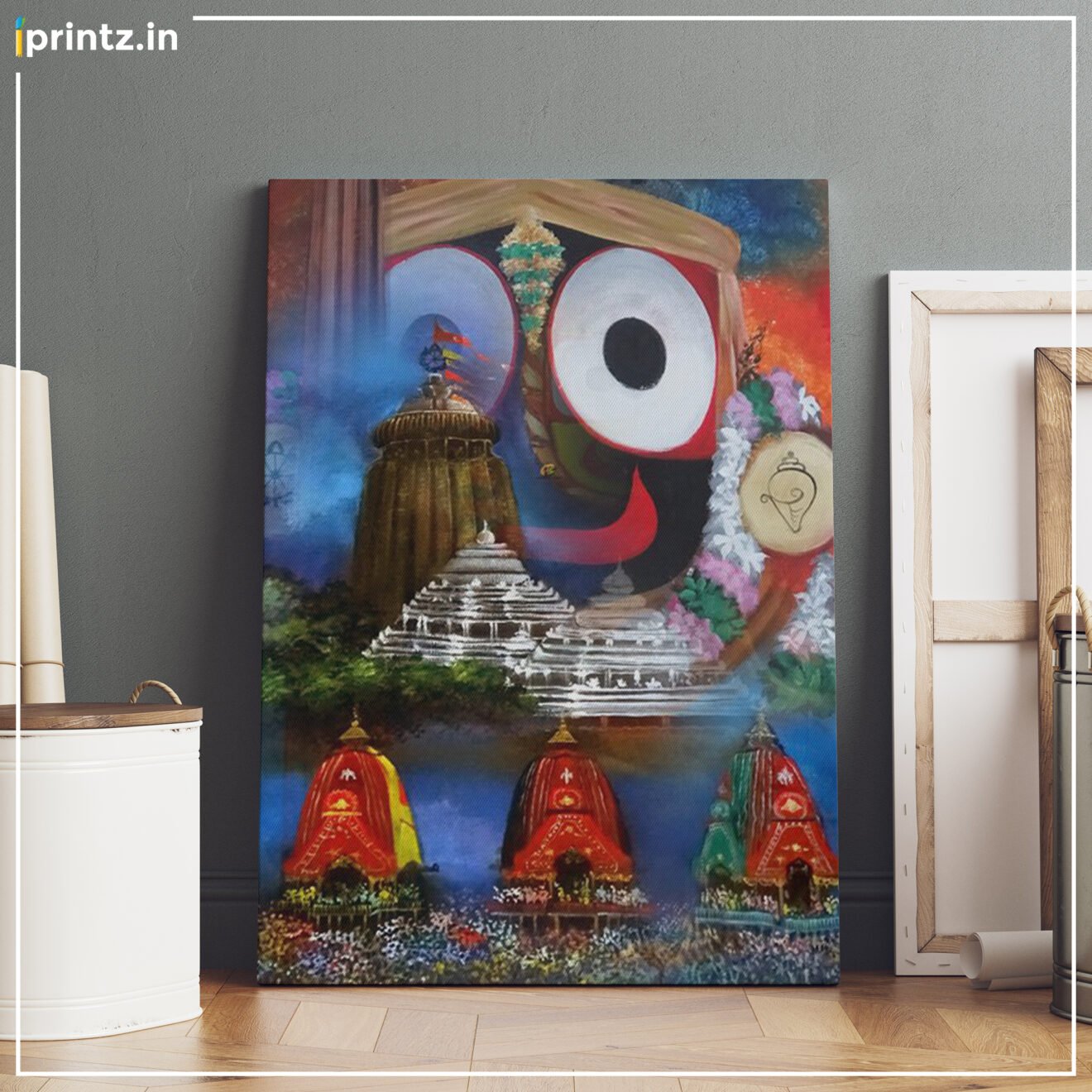 Shree Jagannath Artwork Canvas Print – iprintz